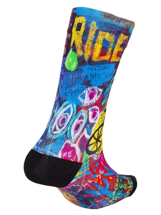 8 Days Blue Cycling Socks| Cycology USA | Cycology Clothing US